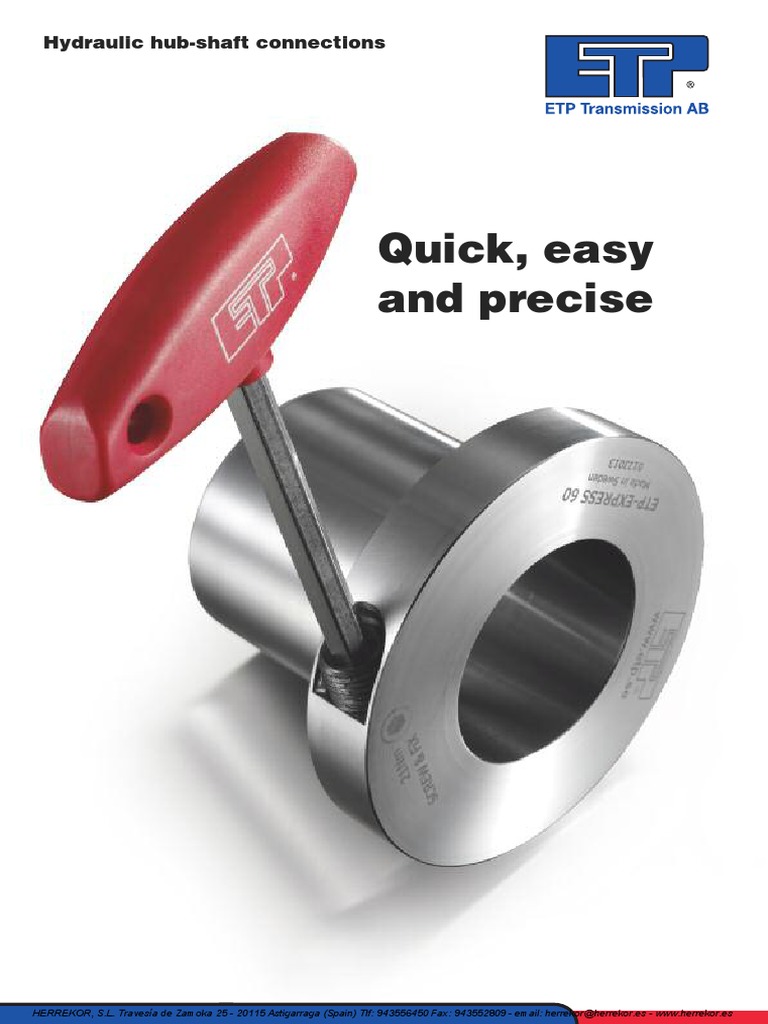 ETP Catalogue | PDF | Screw | Machines