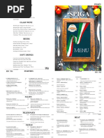 Gianetto Pizzeria Menu Overview | PDF | Pasta | Pesto