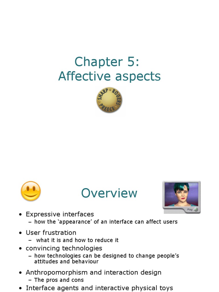 Affective Interfaces: Designing Digital Experiences to Influence Emotions and Behaviors | PDF ...