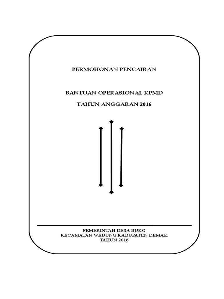 Contoh LPJ Bankeu 2014 | PDF