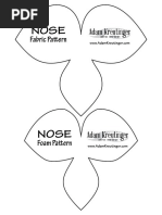 Cake Puppet Pattern Kreutinger Puppets | PDF