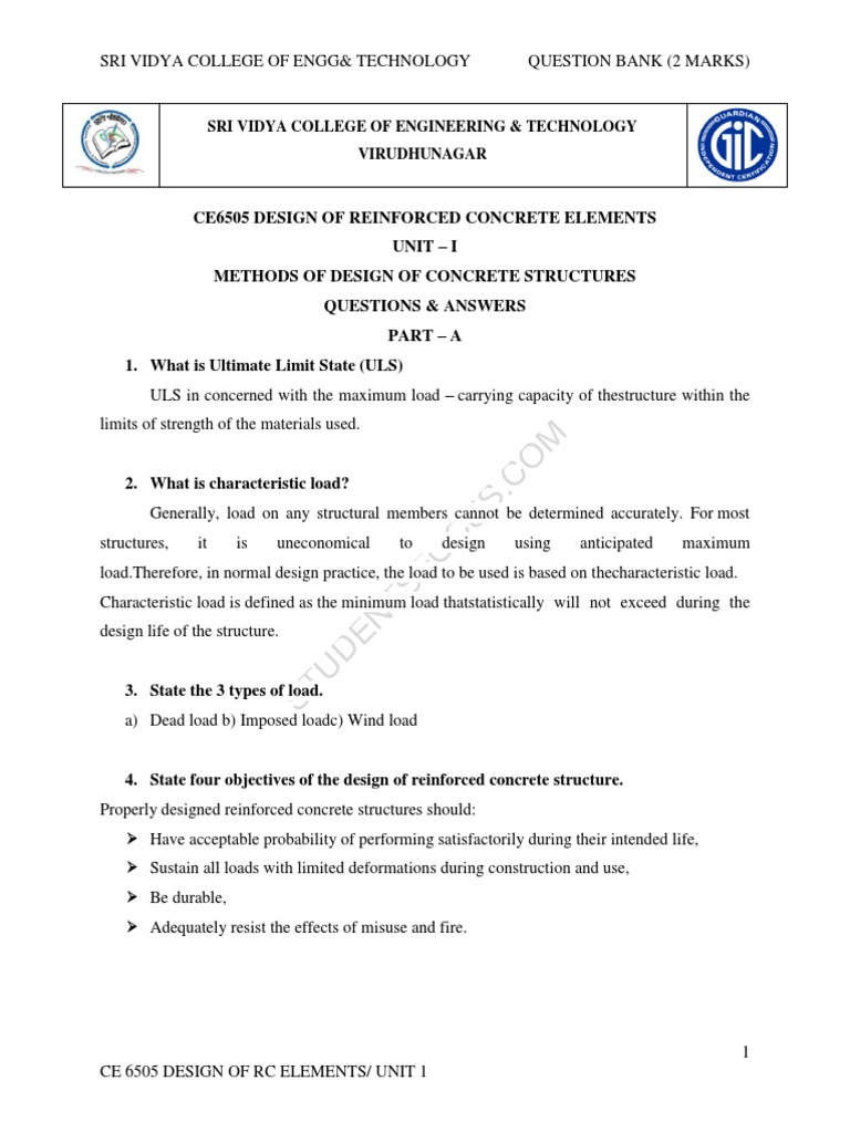 Sri Vidya College of Engineering & Technology Virudhunagar | PDF ...