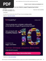 TCS - CodeVita - 2025 - 2026 - 2027 - 2028 - Notice | PDF