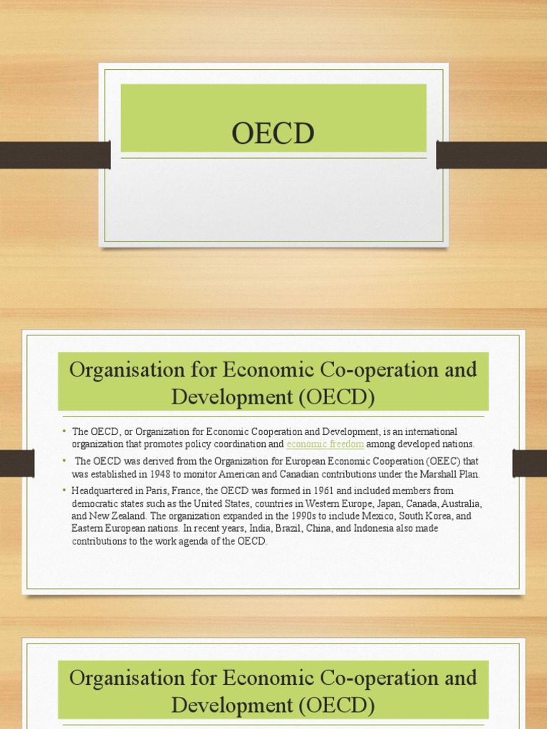 OECD | PDF | Government | Policy