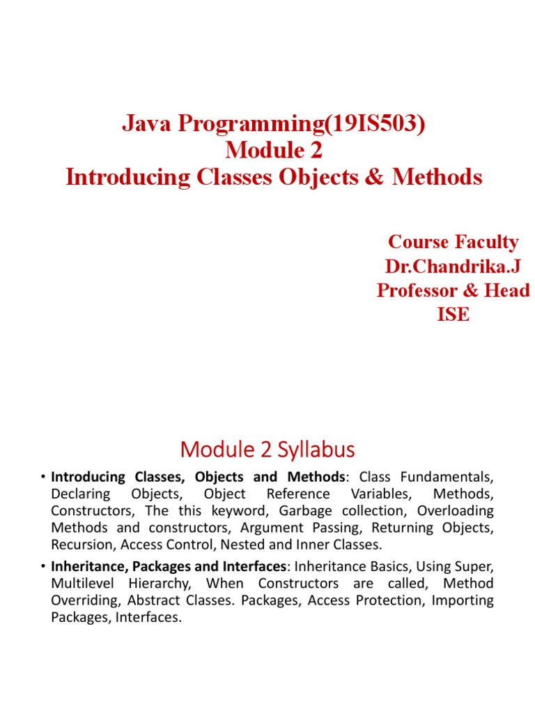 Classes And Objects Pdf Class Computer Programming Method Computer Programming
