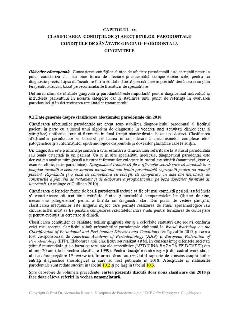 Clasificarea EFP - AAp 2017 Oct 2021 | PDF