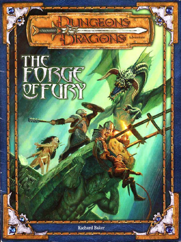 DD35 - The Forge of Fury | PDF | Dwarf (Dungeons & Dragons) | Archery
