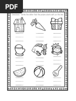 Worksheet - Letters Aa To DD | PDF