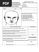 Form Gigi Penandaan Lokasi Tindakan | PDF