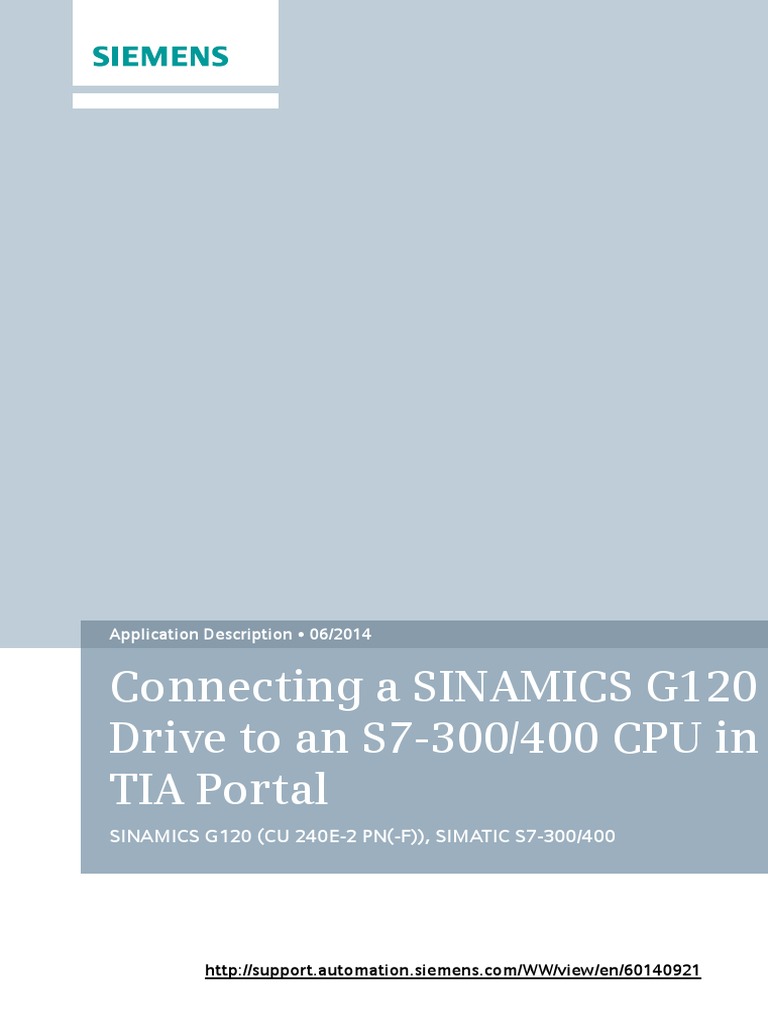 Sinamics g120 at s7-300400-pn Doku v12 en | PDF | Parameter (Computer Programming) | Ip Address