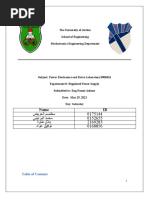 Water Level Indicator Mini Project Report | PDF | Electric Power ...