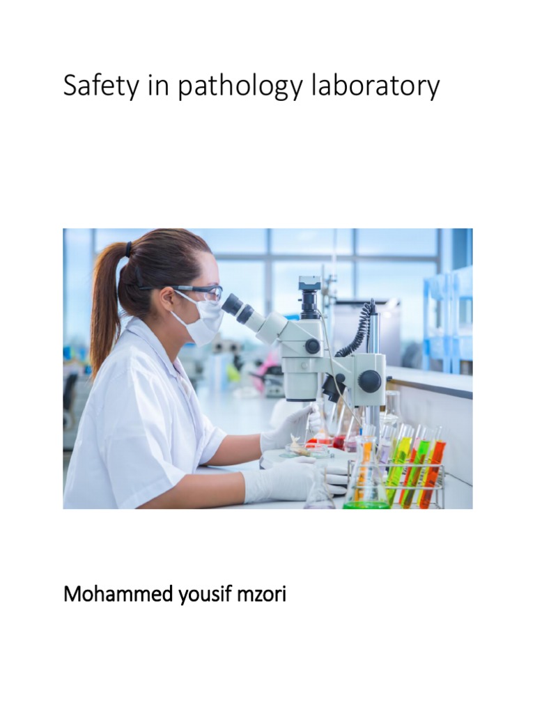 Safety in Pathology Laboratory | PDF | Personal Protective Equipment ...