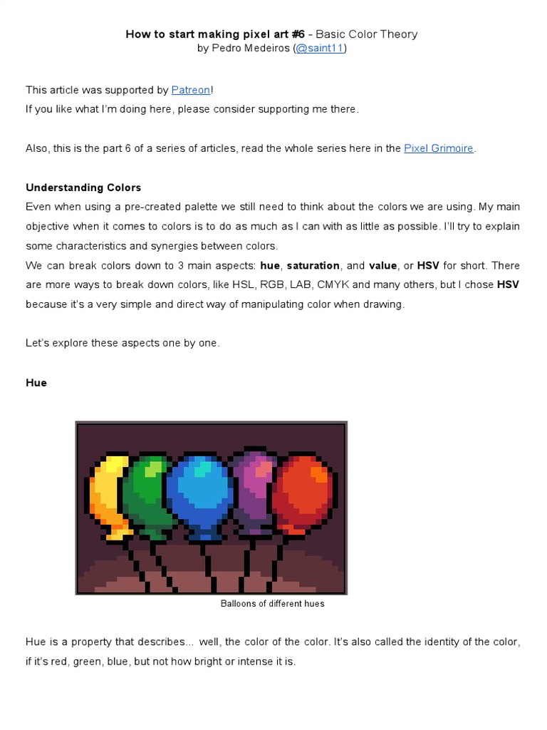 Pedro Medeiros - Basic Color Theory | PDF | Color | Hue