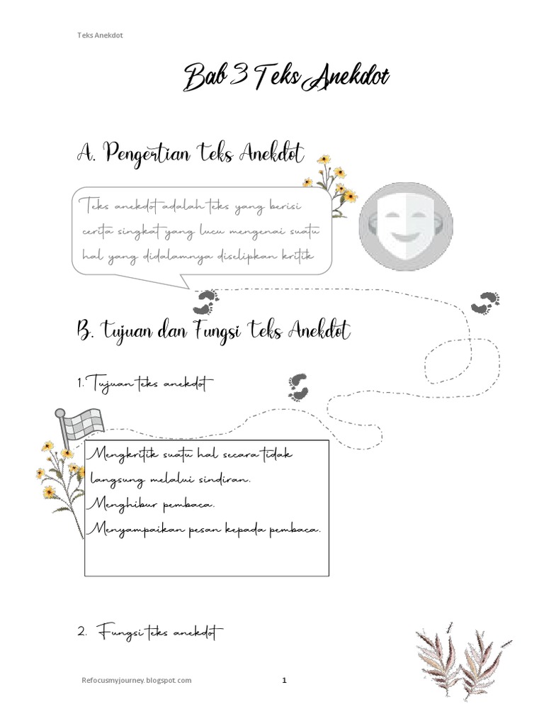 Catatan Estetik Teks Anekdot | PDF | Komputer | Fiksi Umum