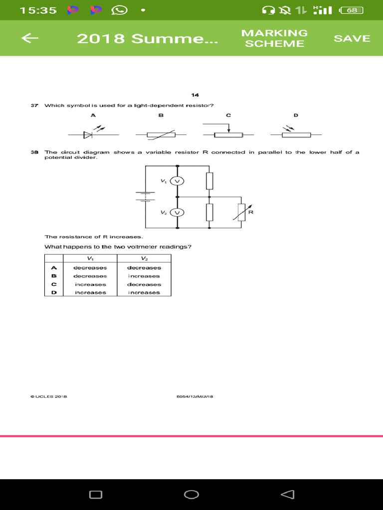 Physics Paper 1 | PDF