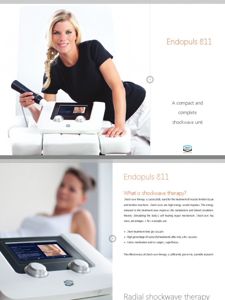 Enraf-Nonius Endopuls 811 en | PDF | Shock Wave | Clinical Medicine