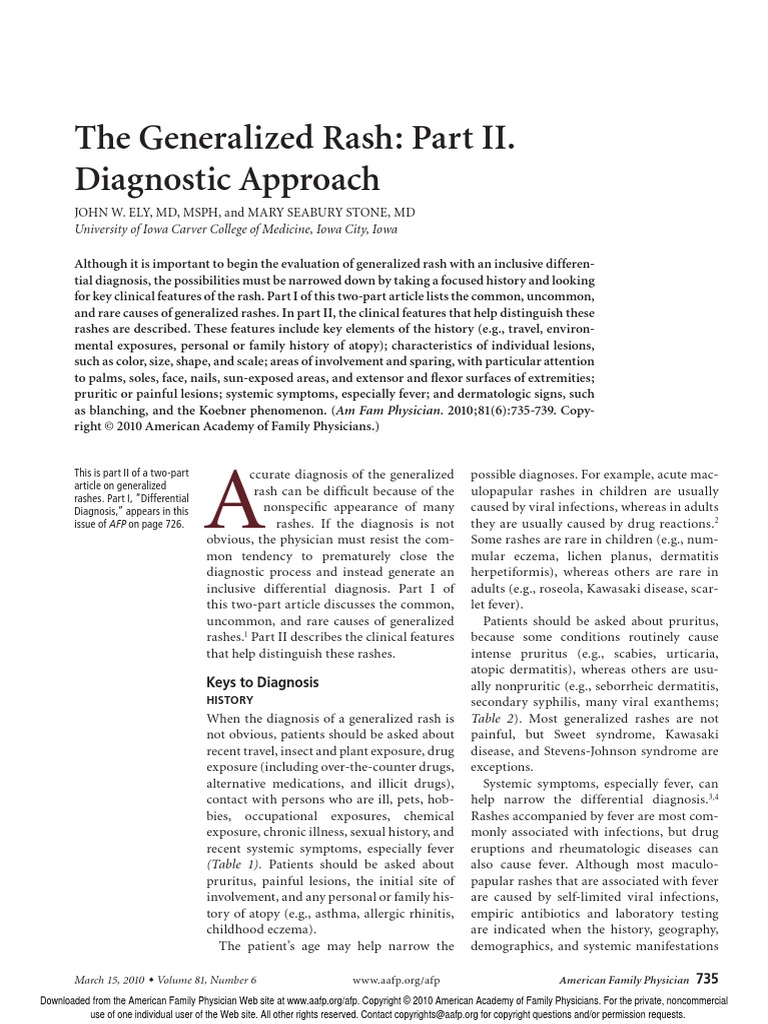 Generalized Rash Diagnostic Method – DDVLNE
