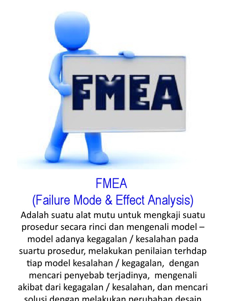 Analisis Kegagalan dan Dampak (Failure Mode and Effect Analysis/FMEA) | PDF