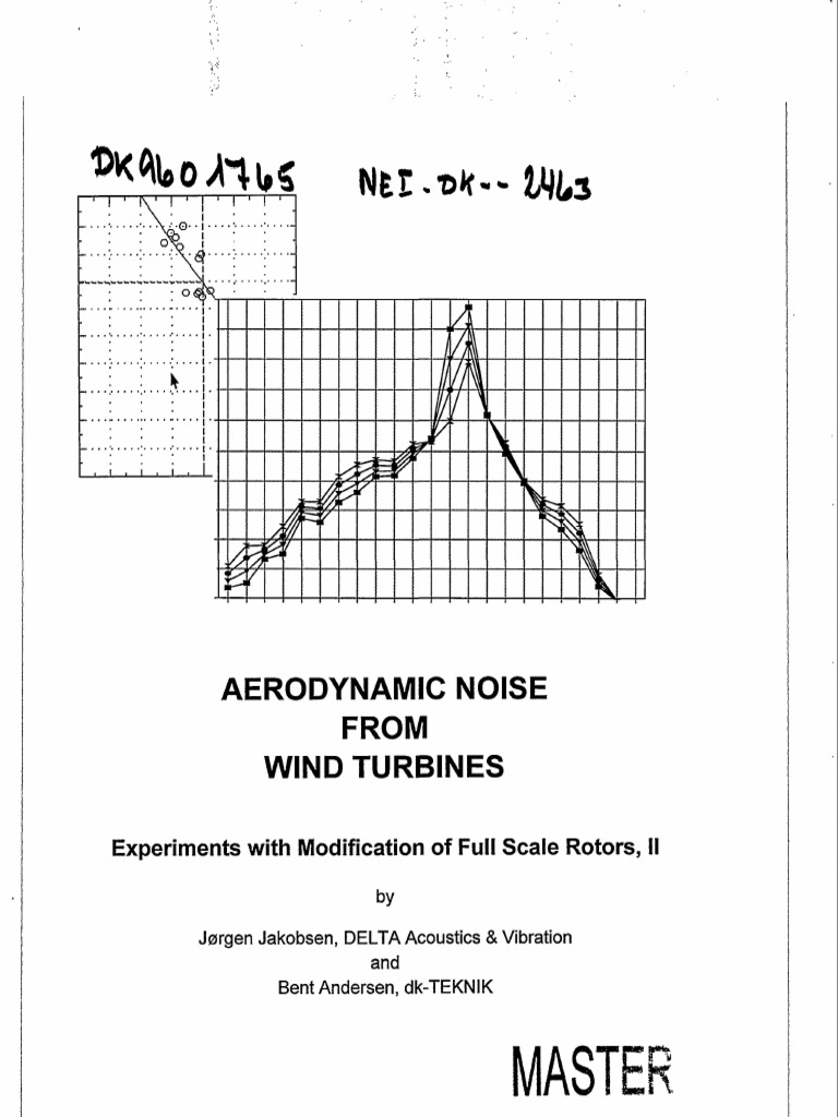 Aerodynamic Noise From Wind Turbines Experiments With Modification of ...