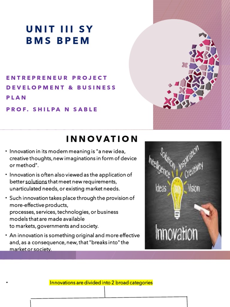 Unit Iii Bpem Sy BMS | PDF | Swot Analysis | Entrepreneurship