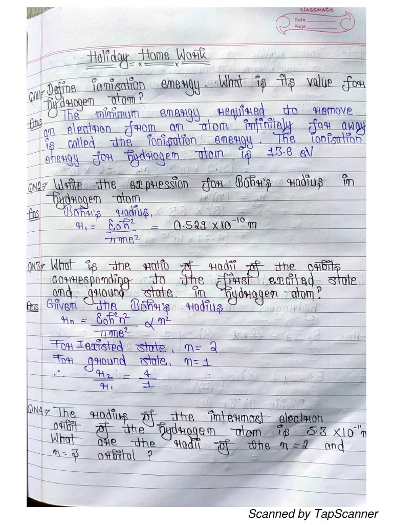 Physics Holiday | PDF