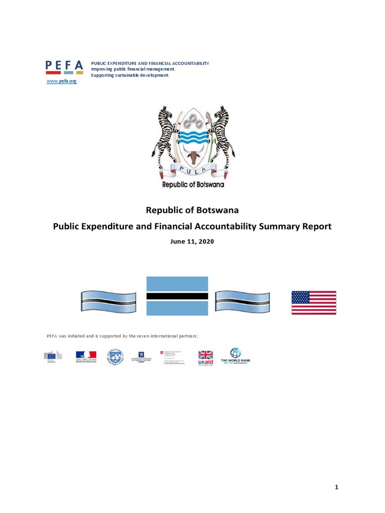 Summary PEFA Report-2020 | PDF | Budget | Public Finance