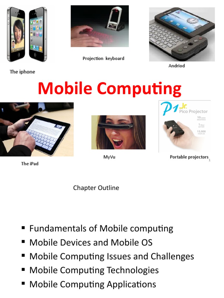 Mobile Computing: The Iphone | PDF | Mobile App | Tablet Computer