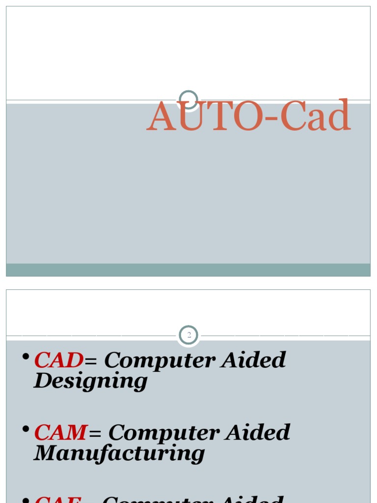 An Introduction to AutoCAD: Drawing Tools, Commands, and Basic ...