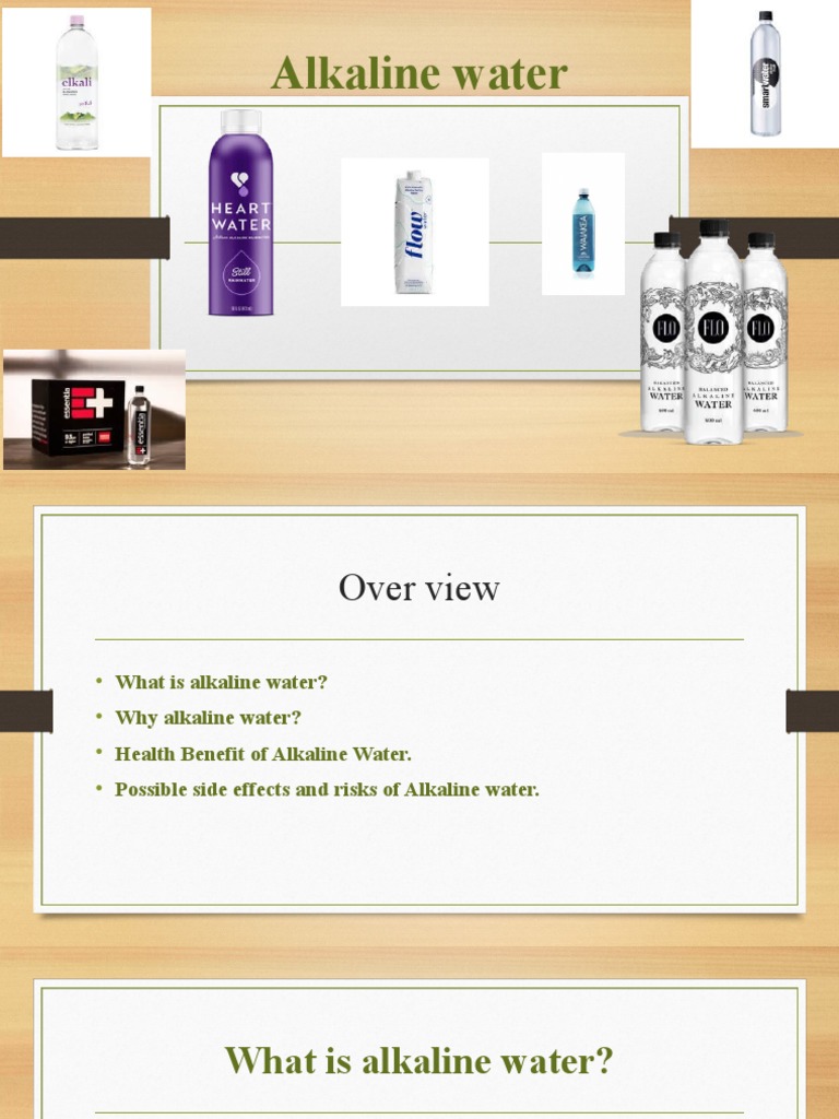 Alkaline Water Benefits Risks | PDF | Alkalinity | Water