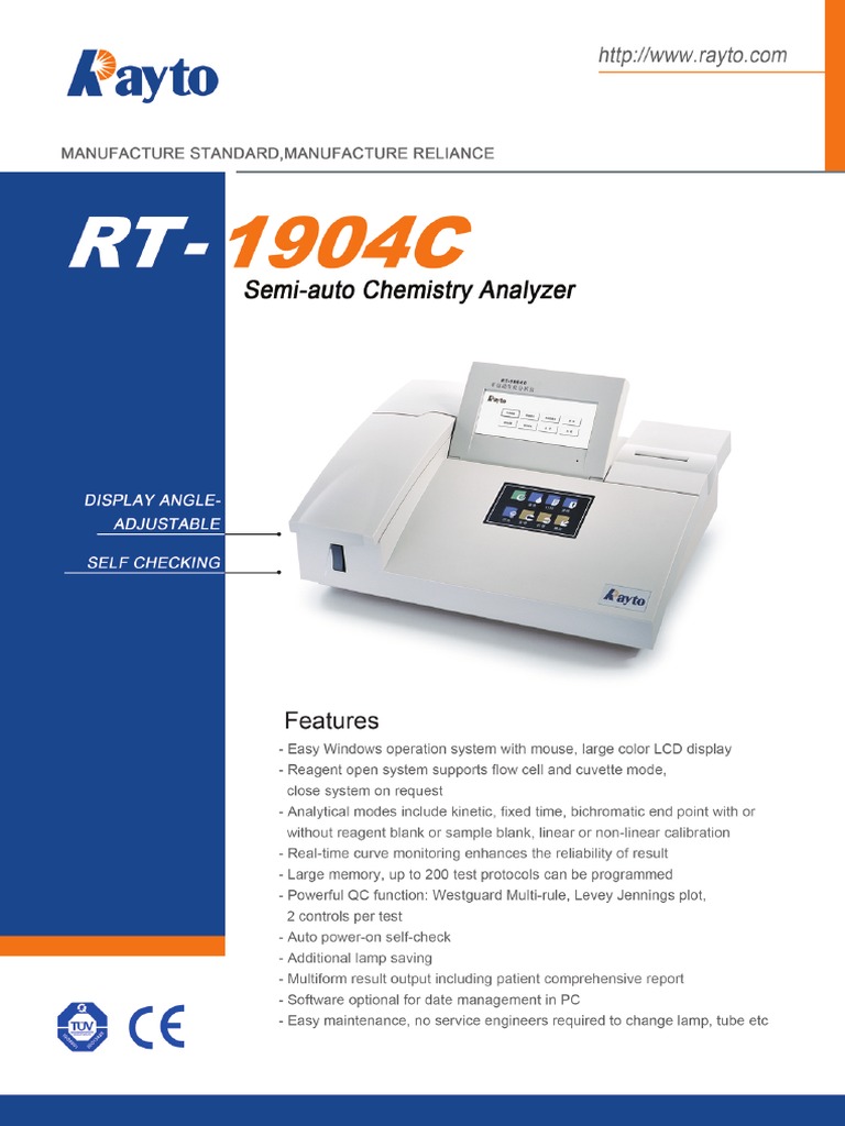 RT 1904C Rayto Semi Auto | PDF