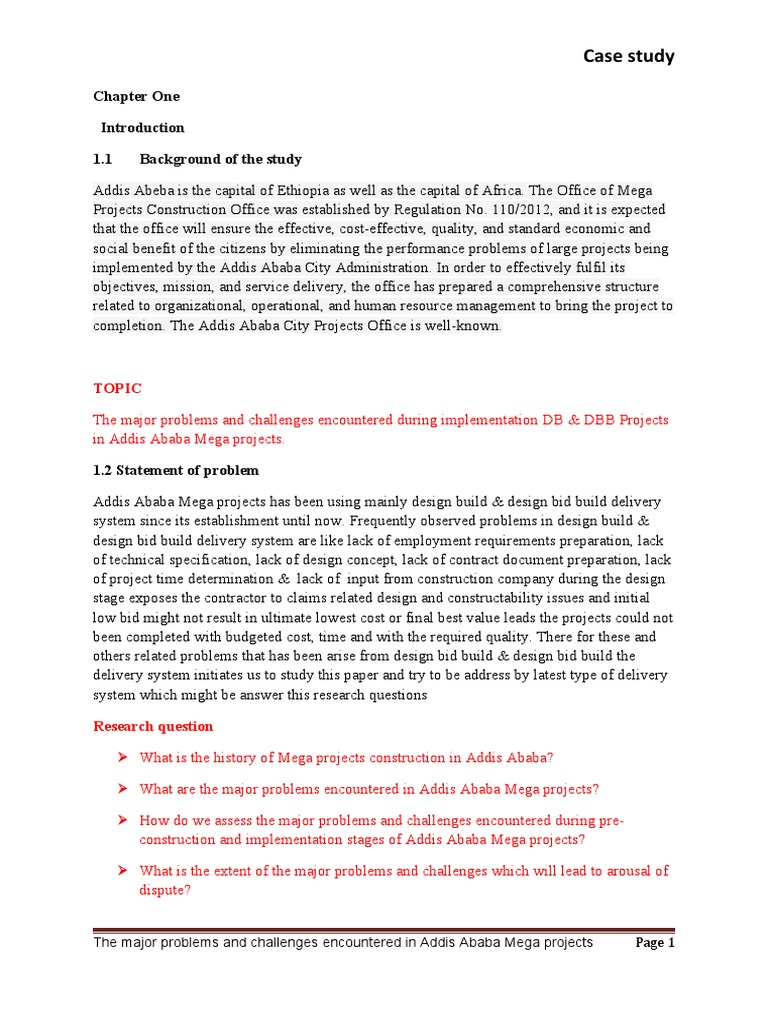 Case Study Proposal | PDF | Employment | Specification (Technical Standard)