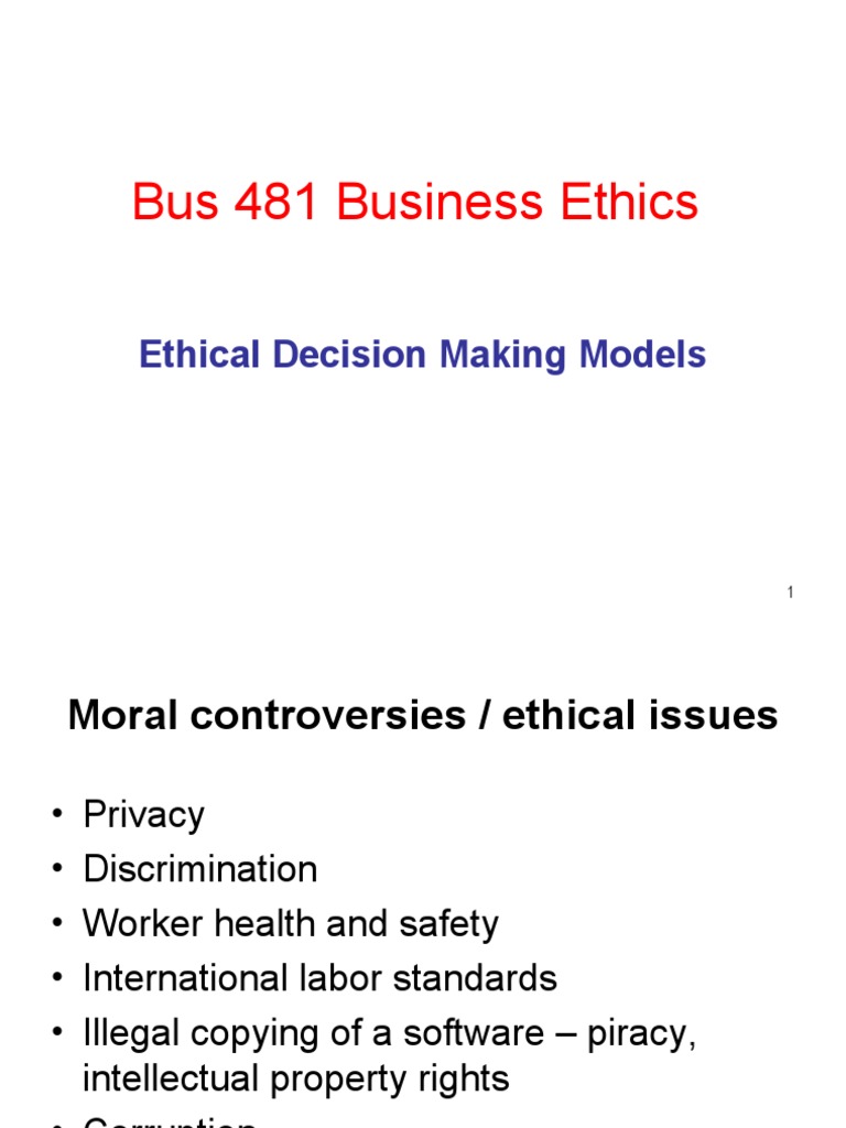 W3 Ethical Decision Making and 7 Steps Analysis | PDF | Decision Making ...