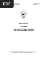 Perpang Tni No 15 Tahun 2025 TTG Kepangkatan Prajurit Tni | PDF