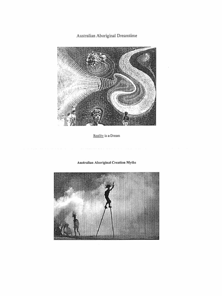 Australian Aboriginal Dreamtime | PDF