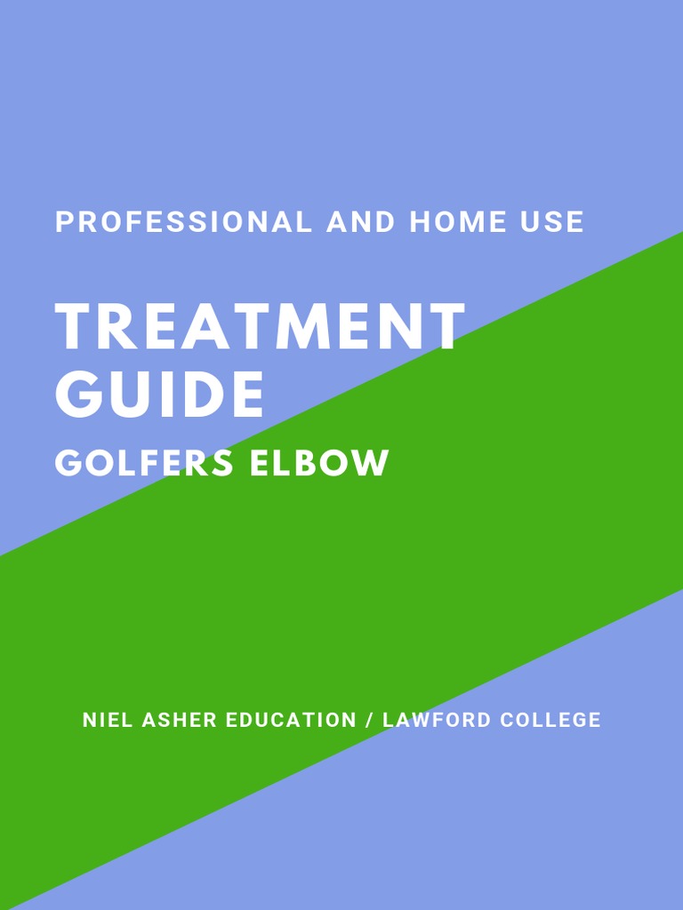 Golfers Elbow Trigger Point Therapy Treatment | PDF | Elbow ...