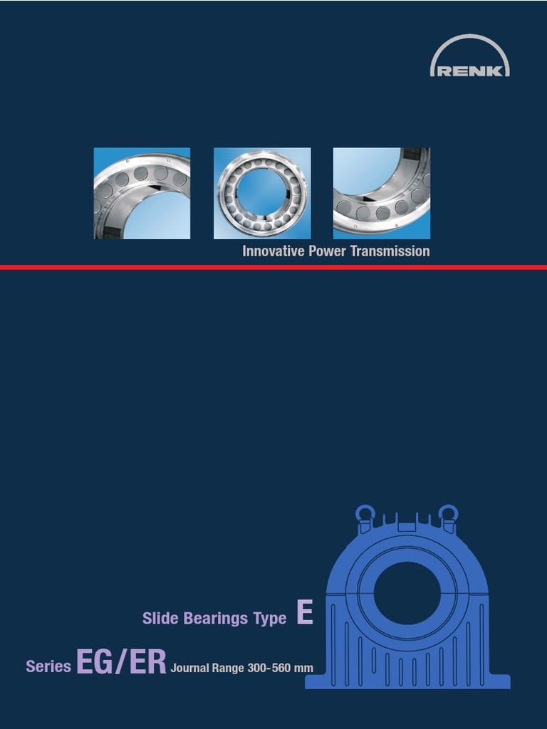 Innovative Power Transmission: An In-Depth Look at RENK Slide Bearings ...