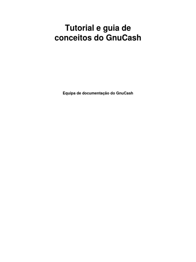 Gnucash Guide | PDF | Economies | Business