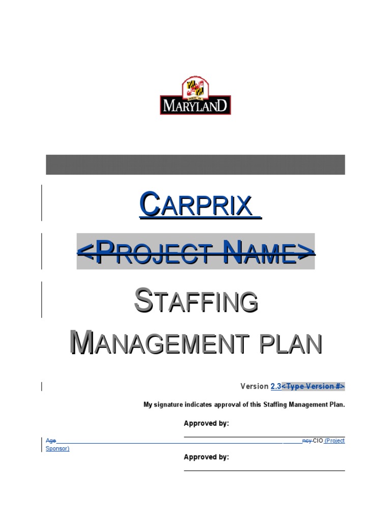 Staffing Management Plan | PDF | Performance Appraisal | Quality Assurance