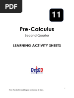 STEM Pre-Calculus Curriculum Guide | PDF | Trigonometric Functions ...