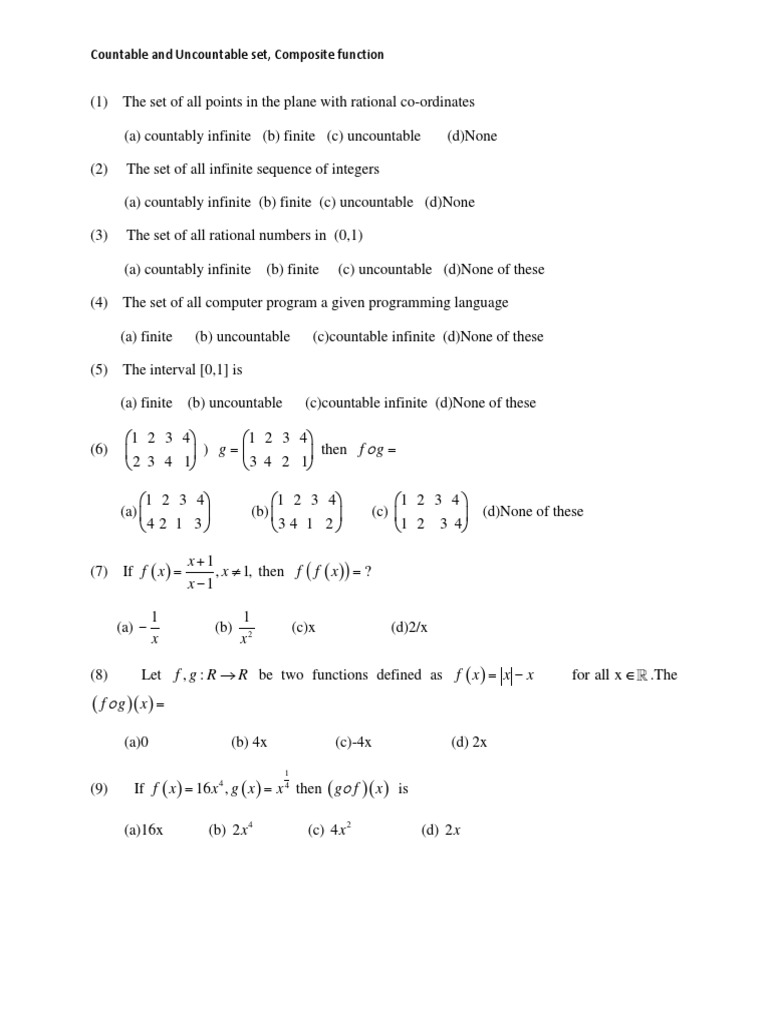MCA Assignment | Download Free PDF | Set (Mathematics) | Rational Number