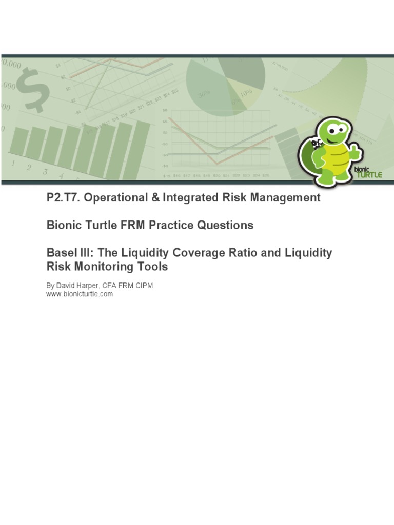 Practice Question Basel III Liquidity Coverage Ratio | PDF | Market ...