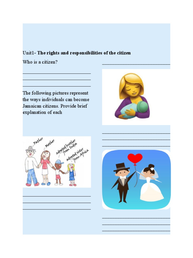 GRADE 7 Social Studies Questions | PDF | Citizenship | Rights