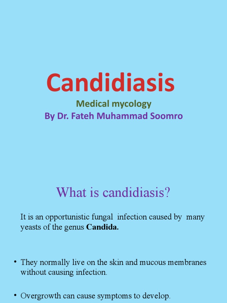 Candidiasis Medical Mycology | PDF | Candidiasis | Microbiology
