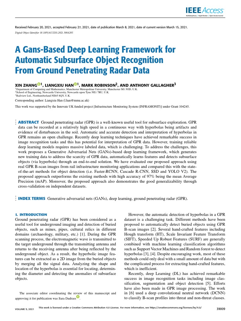 A Gans Based Deep Learning Framework For Automatic Subsurface Object