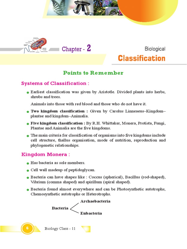 Chapter 2 Biology Class 11 | PDF | Fungus | Virus