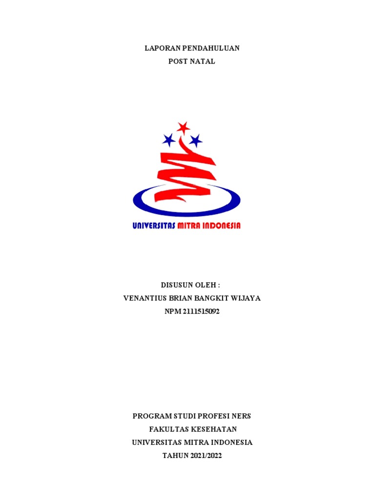 LP Post Natal | PDF | Sains & Matematika