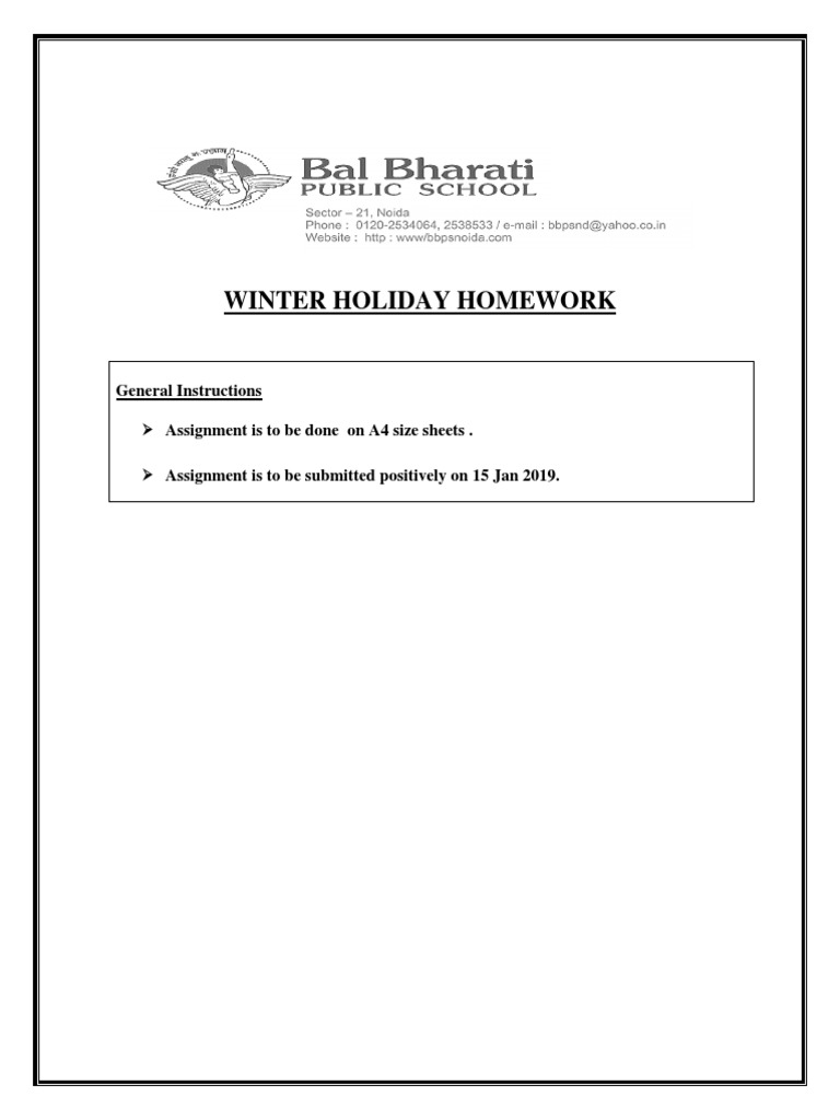 Holiday Homework Class Xi Pdf Demand Mass