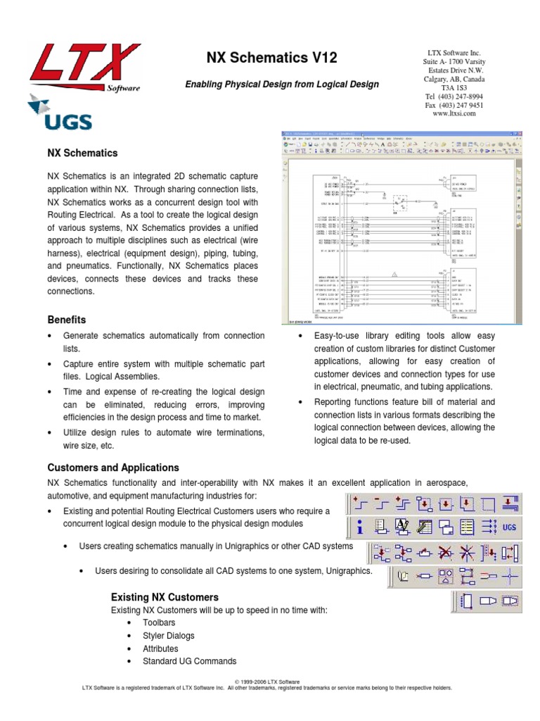 NX Schematics V12 | PDF | Computer Aided Design | Application Software