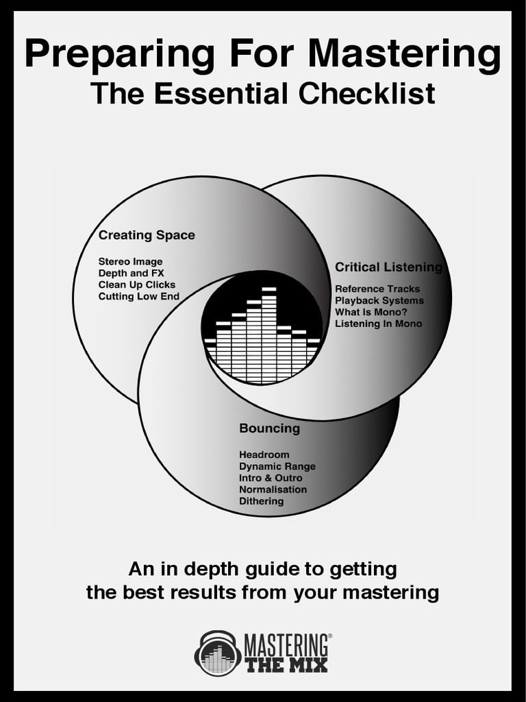 The Essential Checklist: Preparing For Mastering | Download Free PDF ...
