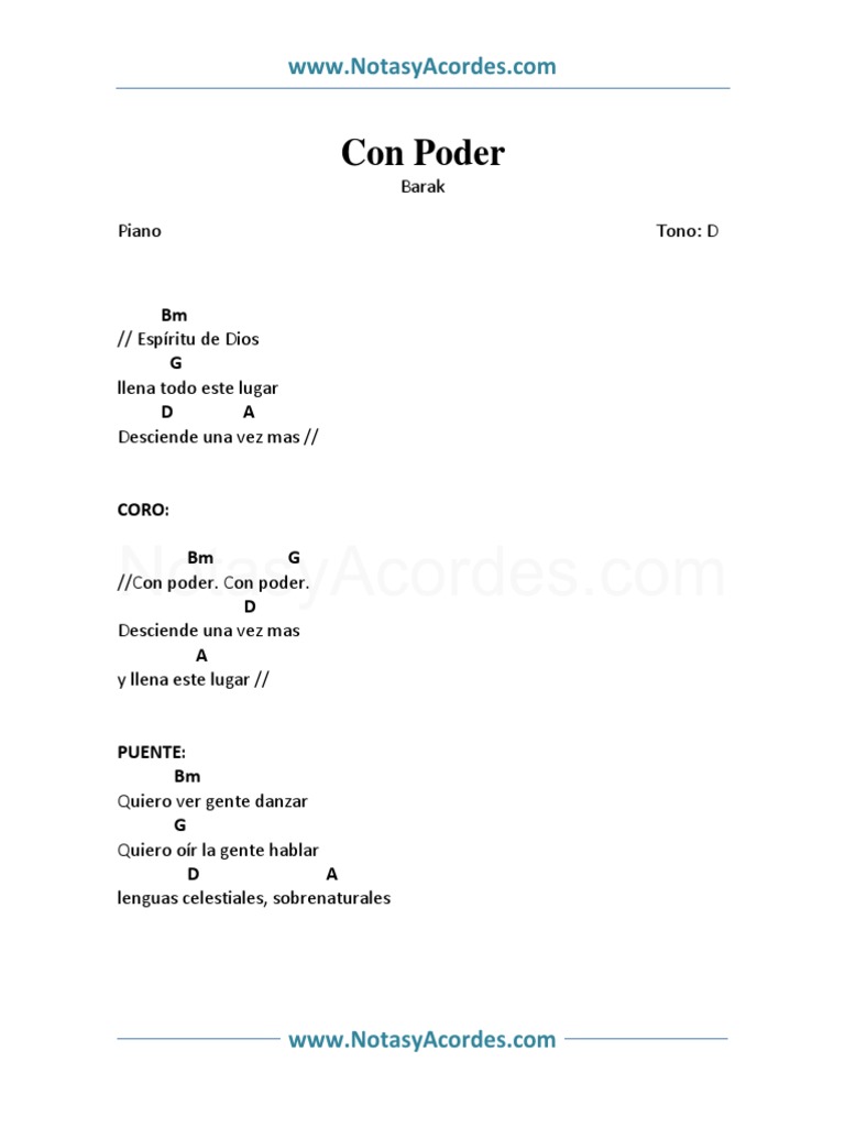 Con Poder Barak | PDF